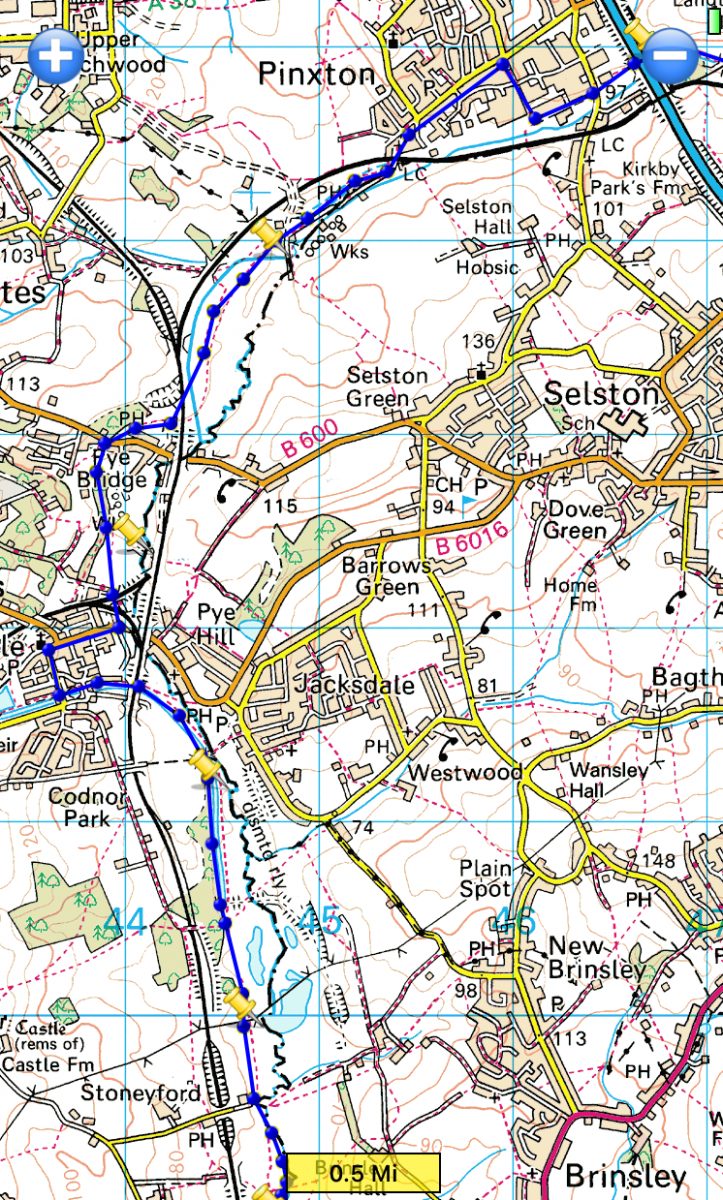 Experiment: Planning mud collection along the River Erewash – Richard Hyde